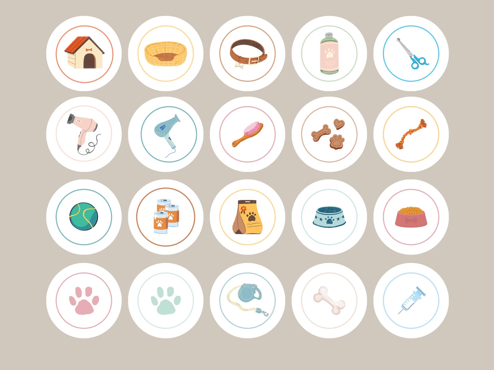 Dog Instagram Highlight Covers Pet Highlight Covers Cute Pet Story ...