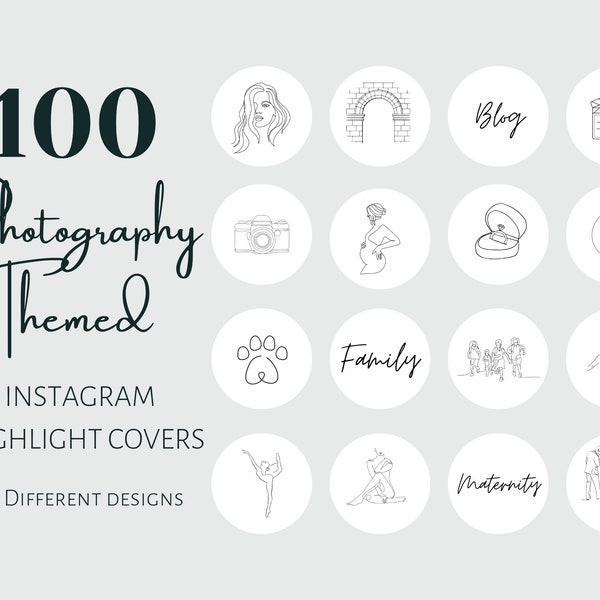 Highlight Covers - Etsy