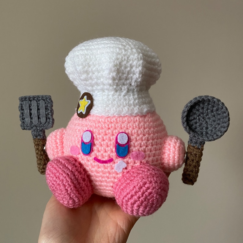 Chef Kirby Pattern PDF FILE DOWNLOAD - Etsy