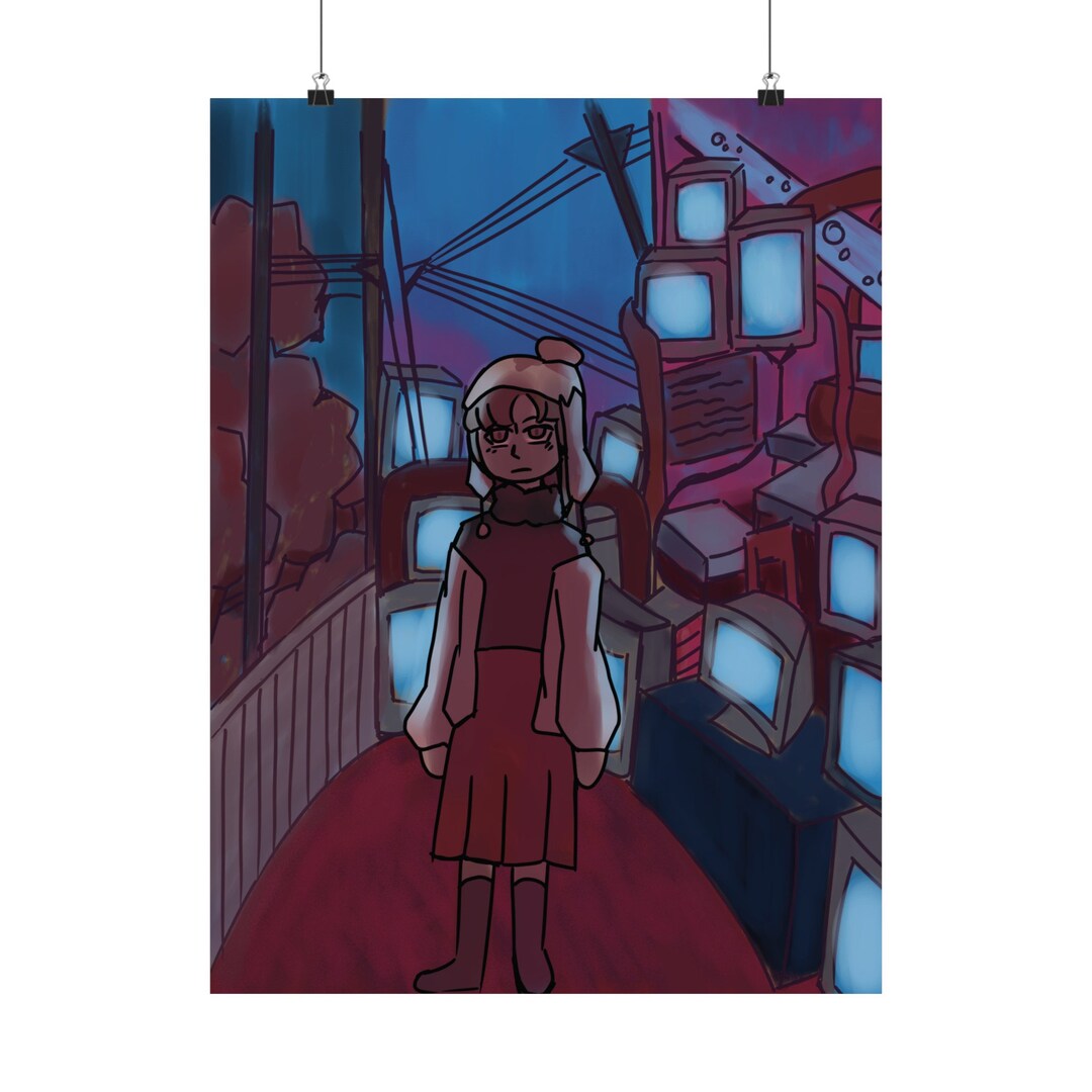 Lain Print - Etsy