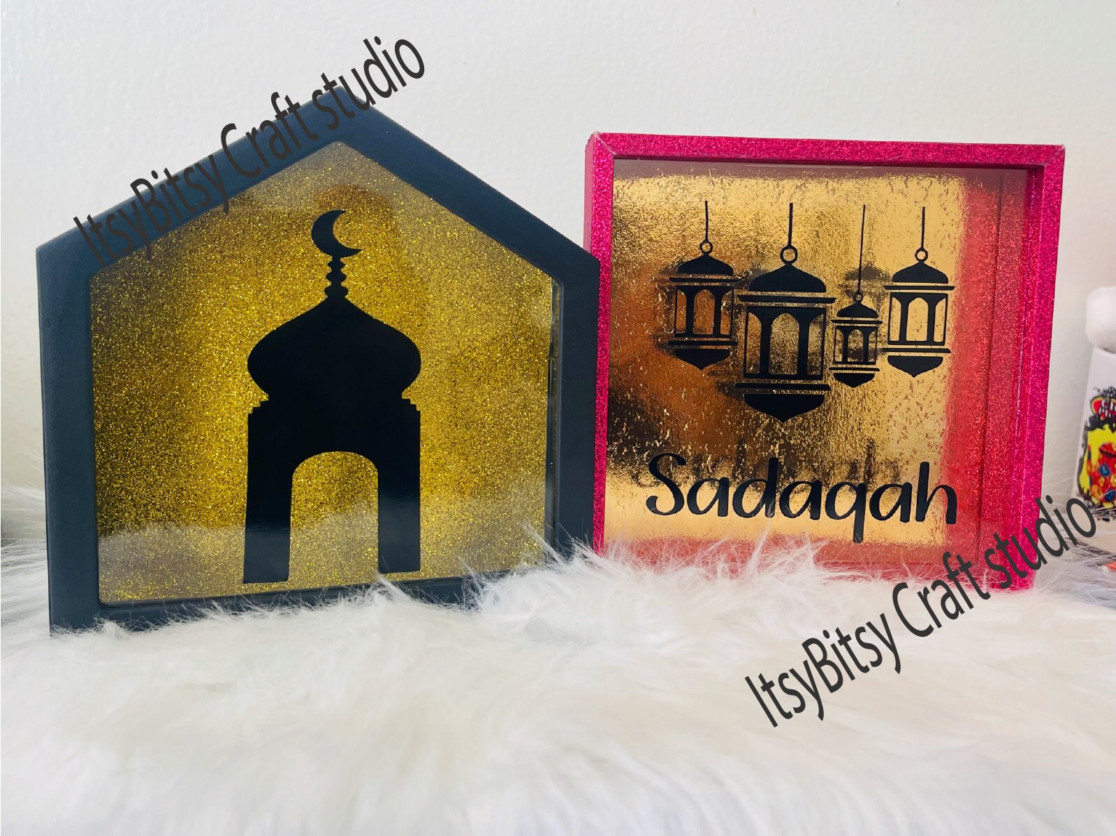 Sadaqah Box, Islamic Charity Box, Personalized Sadaqah Box for Kids ...