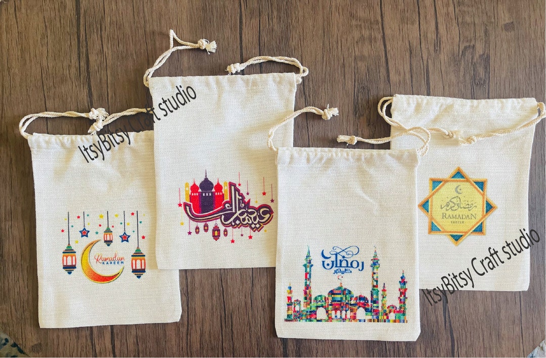 Ramadan Favor Bags, Personalized Favor Bags, Kids Favor Bags, Eid Favor ...