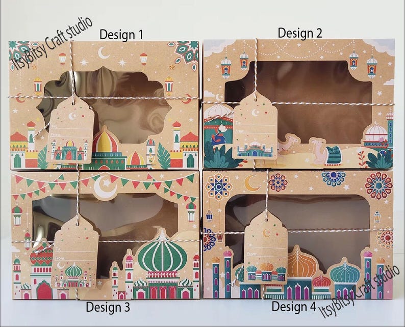 Ramadan Mubarak Box, Ramadan Favor Box, Eid Mubarak Box, Eid Sweets Box ...