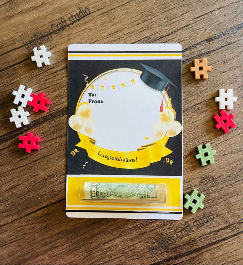 Graduation Money Card Holders Graduation Cash Holder - Etsy