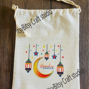 Ramadan Favor Bags, Personalized Favor Bags, Kids Favor Bags, Eid Favor ...
