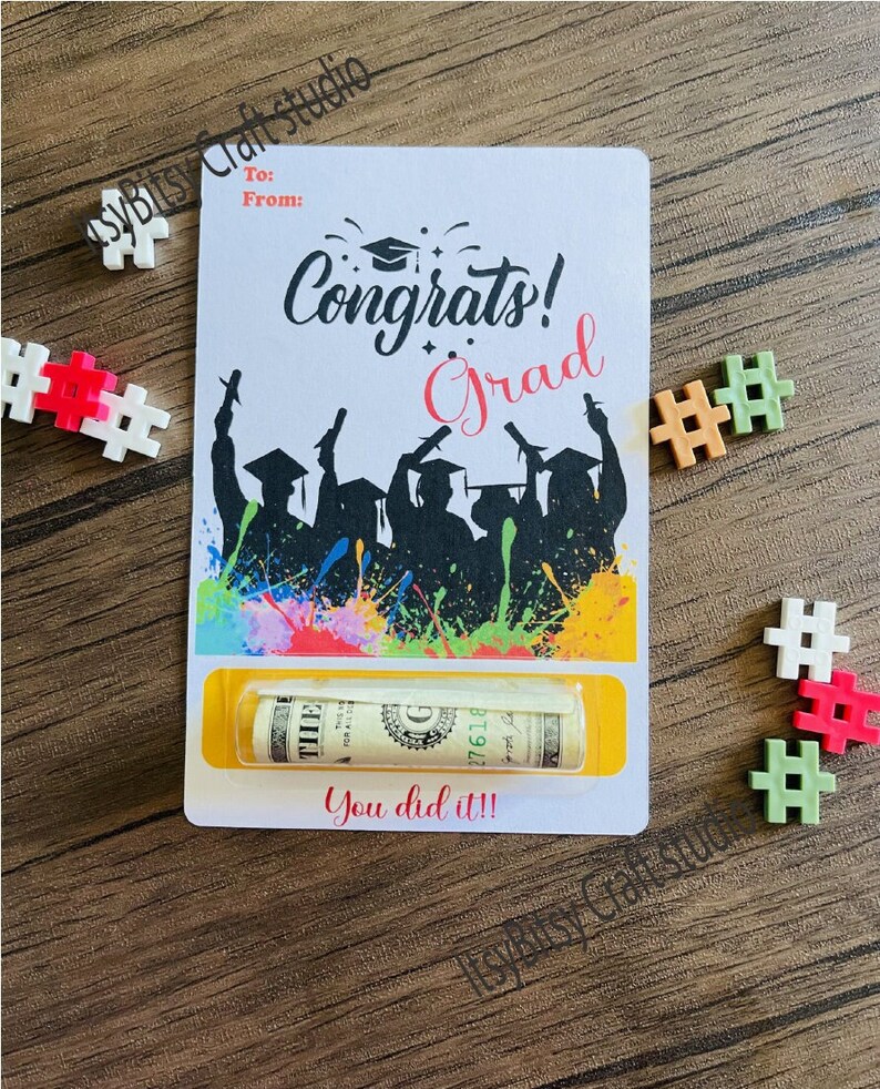 Graduation Money Card Holders Graduation Cash Holder - Etsy