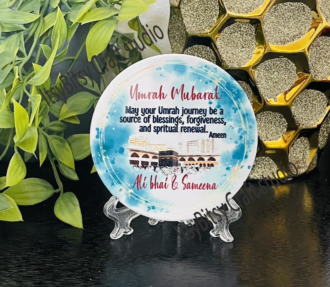 Umrah Mubarak Gift, Hajj Mubarak Gift, Umrah Gift, Personalized Umrah ...