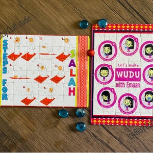 Islamic Puzzles for Kids, Wudu Steps Puzzles, Salah Steps Puzzles ...
