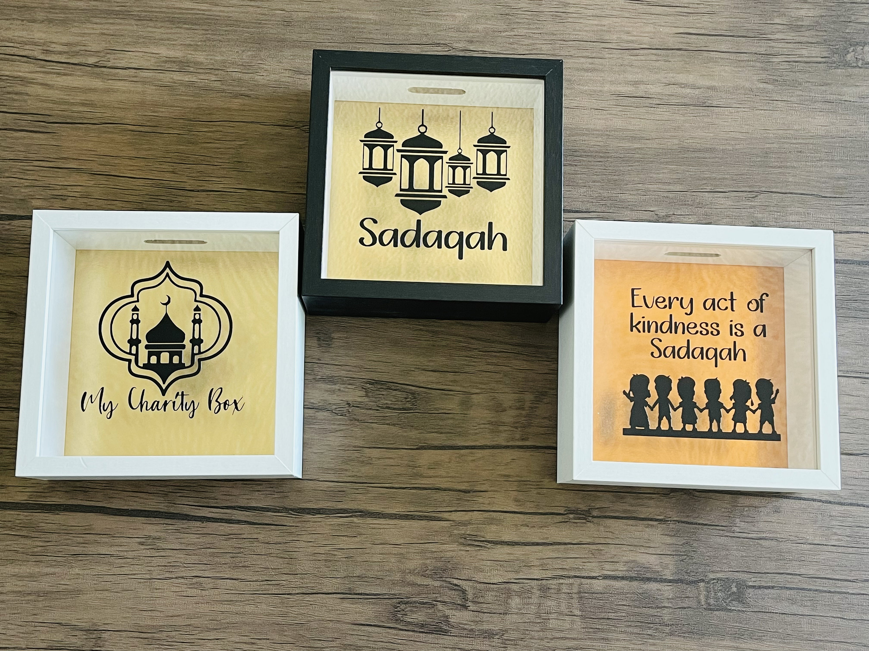 Sadaqah Box, Islamic Charity Box, Personalized Sadaqah Box for Kids ...