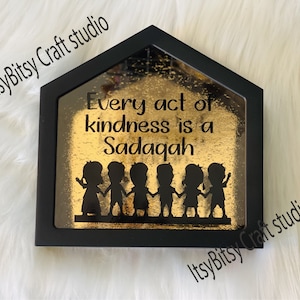 Sadaqah Box, Islamic Charity Box, Personalized Sadaqah Box for Kids ...