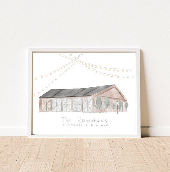 The Roundhouse Printable Wall Art the Roundhouse Huntsville - Etsy