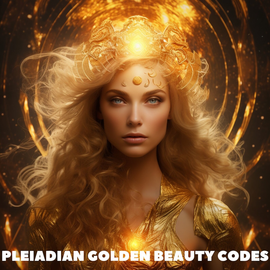 Pleiadian Golden Beauty Codes Vibrational Skincare Elixir - Etsy