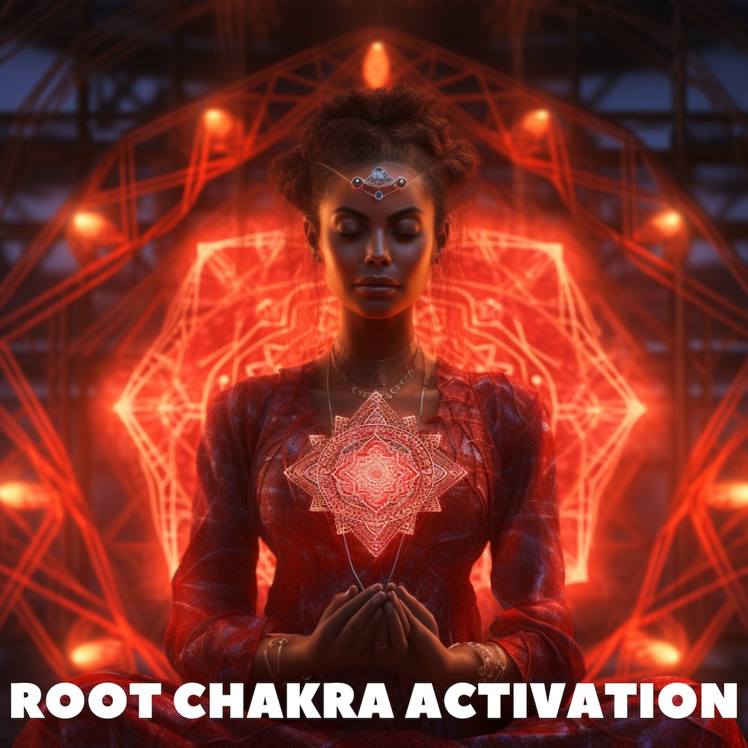 Root Chakra Activation - Grounding and Balance - Healing Crystals, Light Language, DNA ...