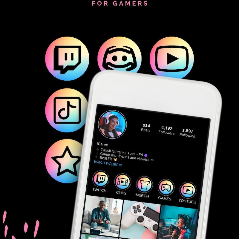 Highlight Covers - Etsy