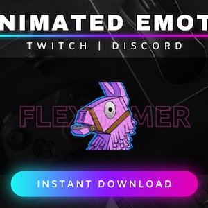 Animated Llama Twitch Emote: Discord GIF - Etsy