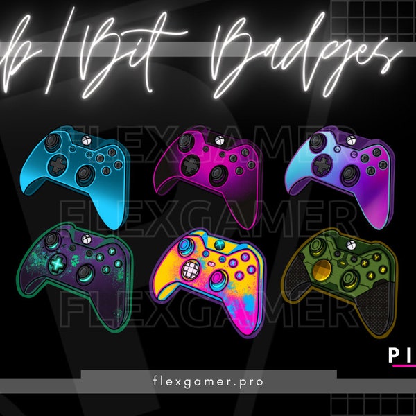 Twitch Controller Badge - Etsy