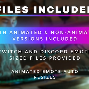 Animated Emotes for Twitch, Discord Emote, Alpha Cap Style, 'cap' & 'no ...