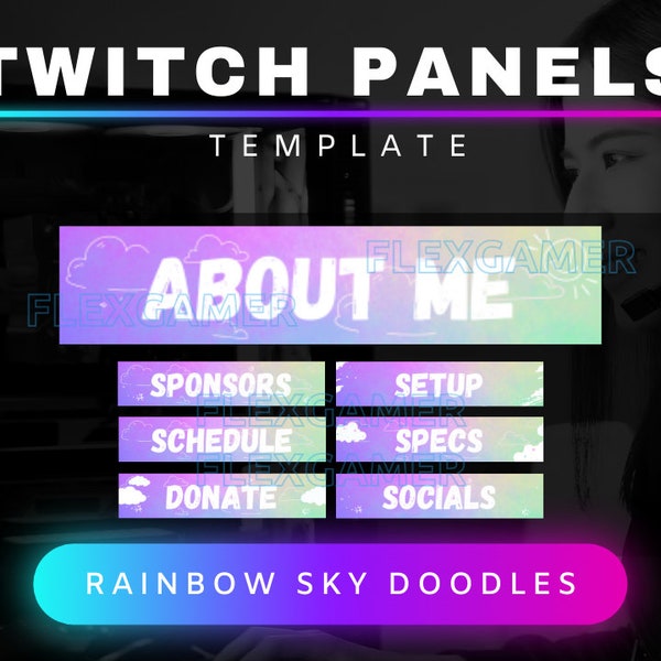 Channel Twitch Template - Etsy
