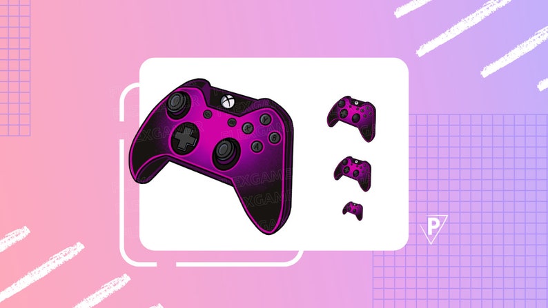 Twitch Controller Sub / Bit Badges Style 1 - Etsy