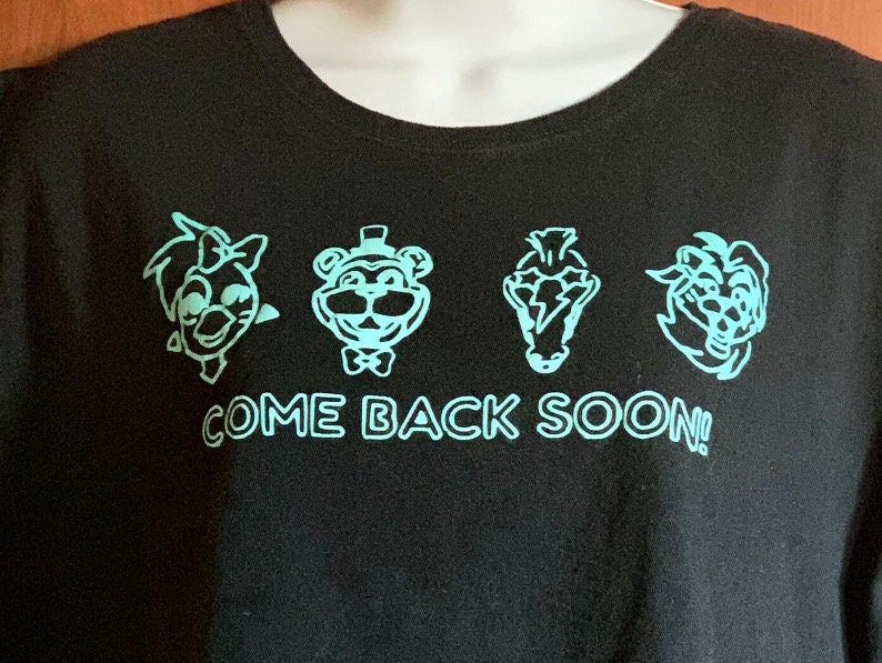 FNAF Security Breach Come Back Soon Shirt - Etsy