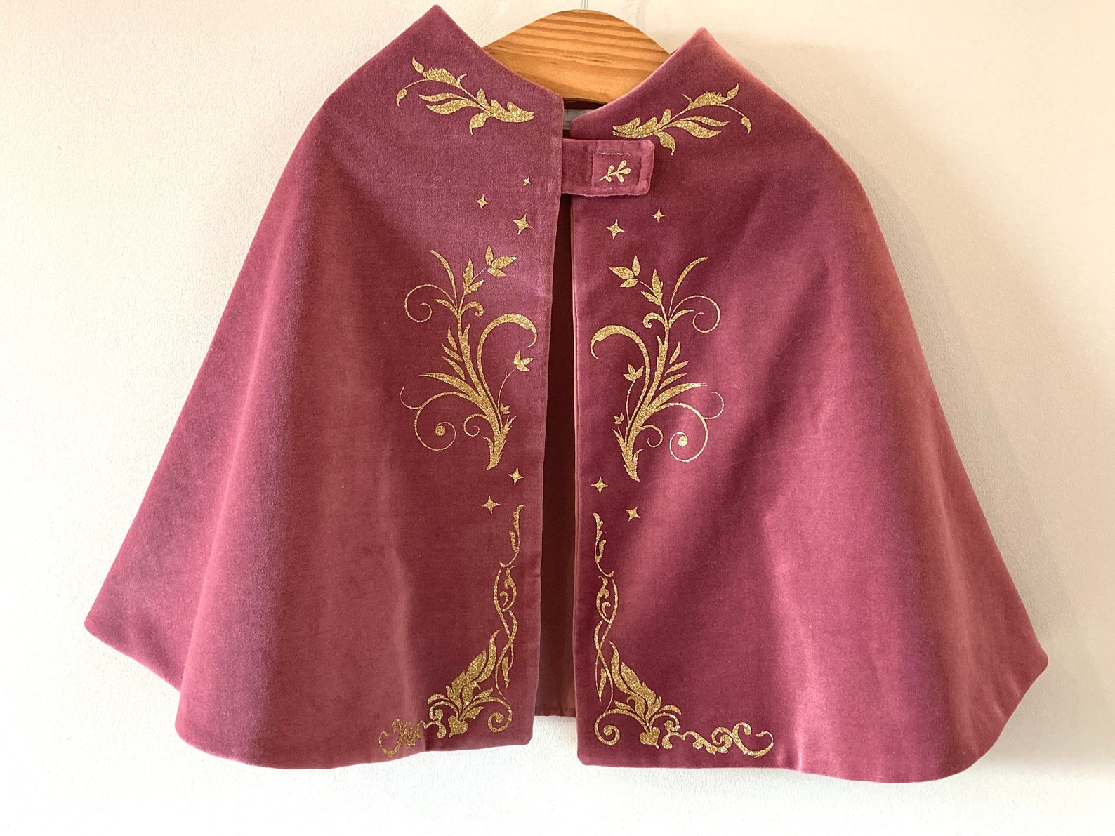 The Dusky Rose Princess Cape, Children’s Fancy Dress, Pink Cloak ...