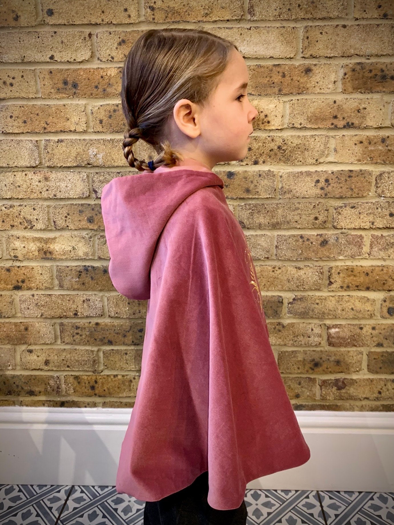 The Dusky Rose Princess Cape, Children’s Fancy Dress, Pink Cloak ...