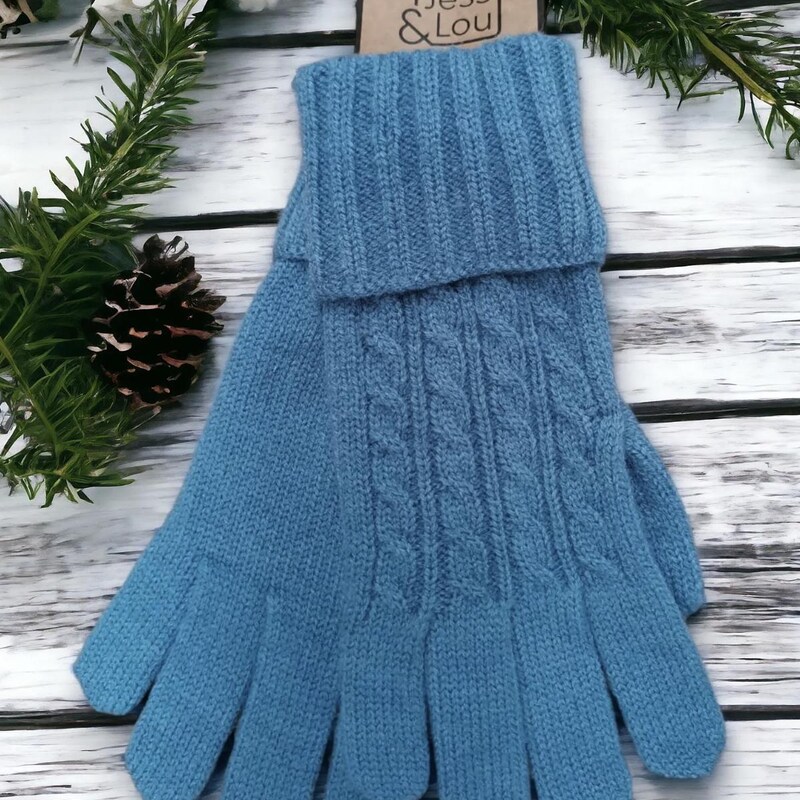 Knitted Gloves - Etsy