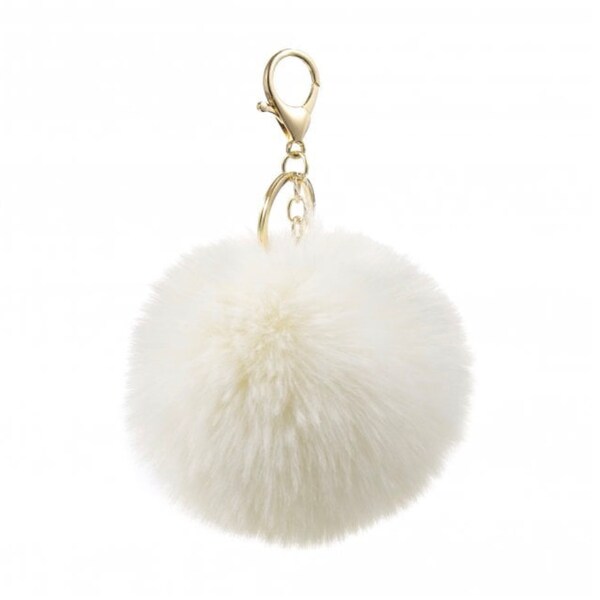 Pom Pom Keyring - Etsy UK