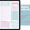Digital Calendar Set Soft Pastel Design - Etsy