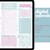 Digital Calendar Set Soft Pastel Design - Etsy