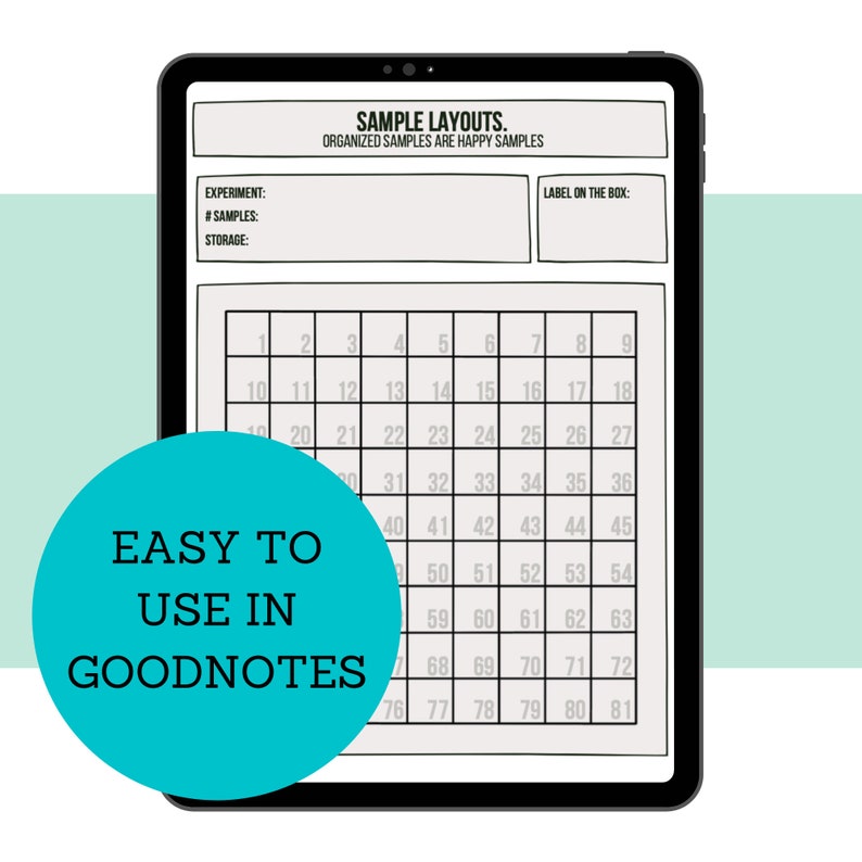 Digital Download Sample Layout Organization Aid for Researchers - Etsy