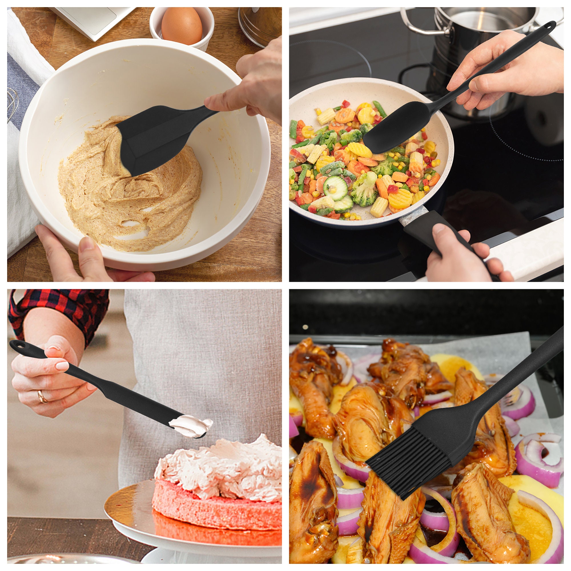 Silicone Cooking Set/kitchen Utensils/baking Gadgets for Cooking/baking ...