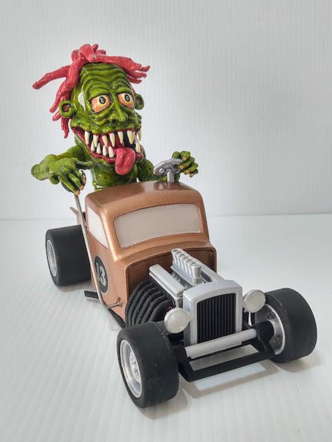 The Gas Man in a Hot Rod Truck - Etsy