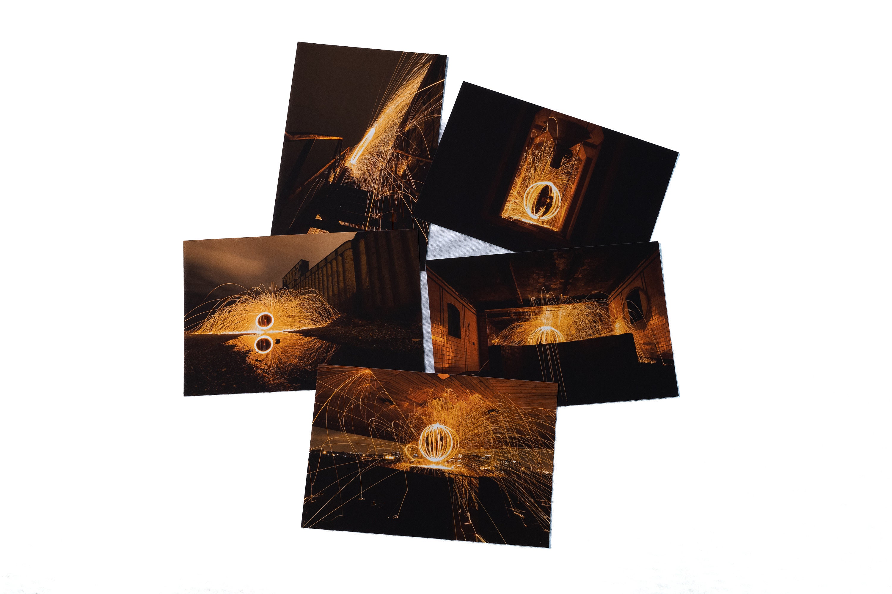 Fire & Decay Fine Art Minis - Set of 5 Photography Prints With ...