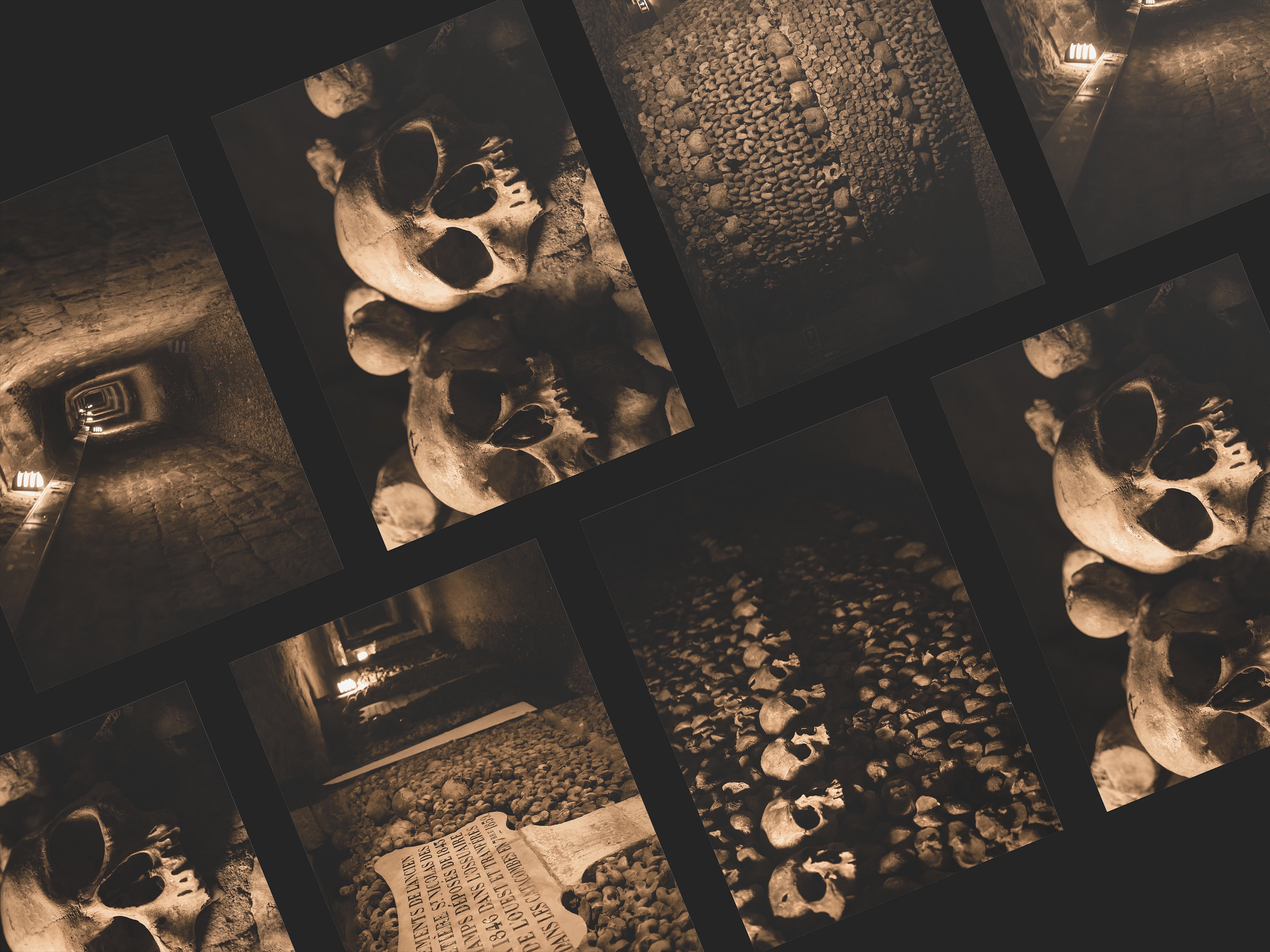 Dulce Periculum. Les Catacombs Fine Art Minis - Set of 5 Photography ...