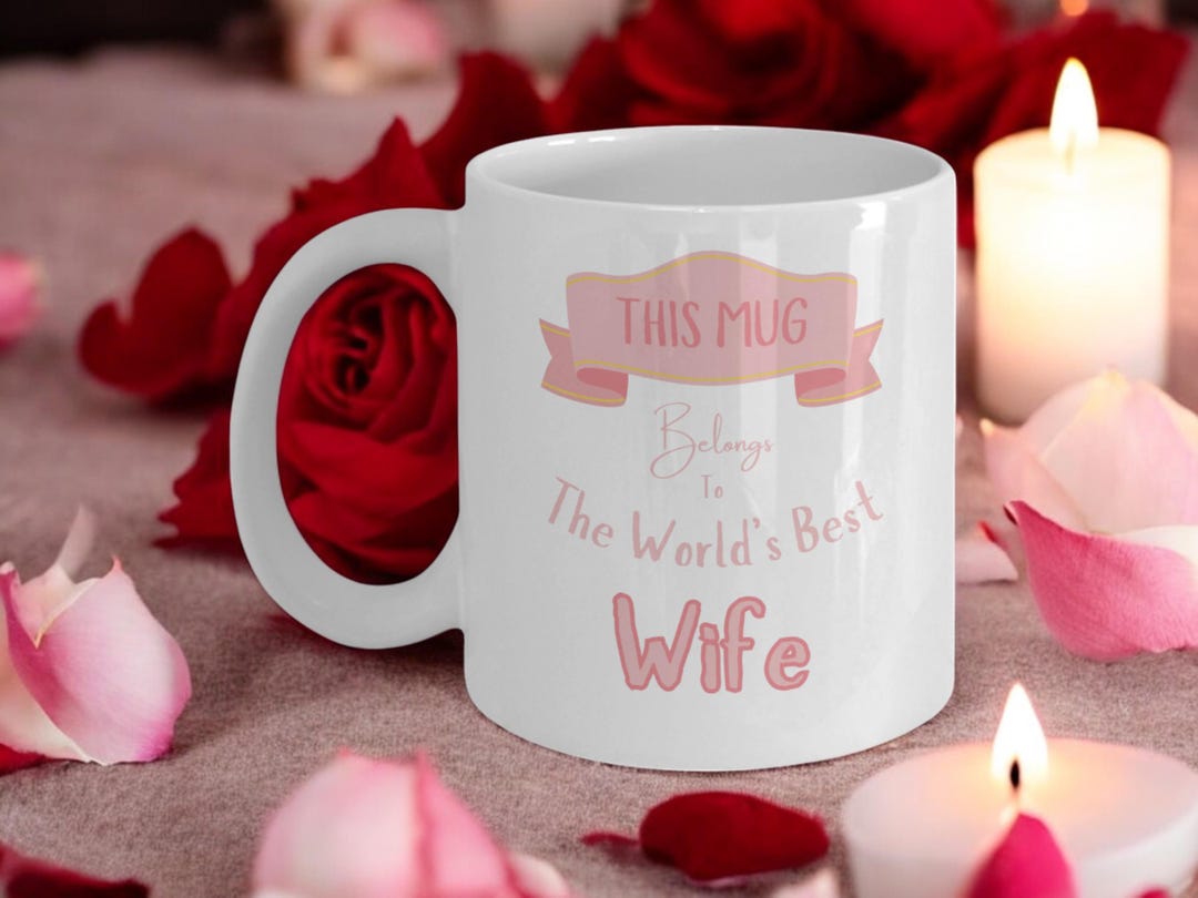 World’s Best Wife Mug | Wife Gift for Her | Anniversary Gift for Wife ...