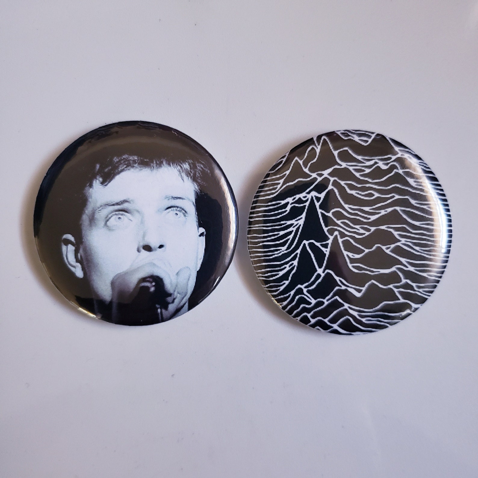 Joy Division Large 2.25 Pin Back Button - Etsy
