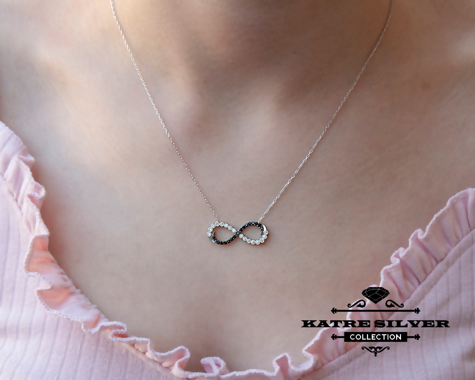 Eternity Necklace Infinity Symbol Eternity Infinity | Etsy