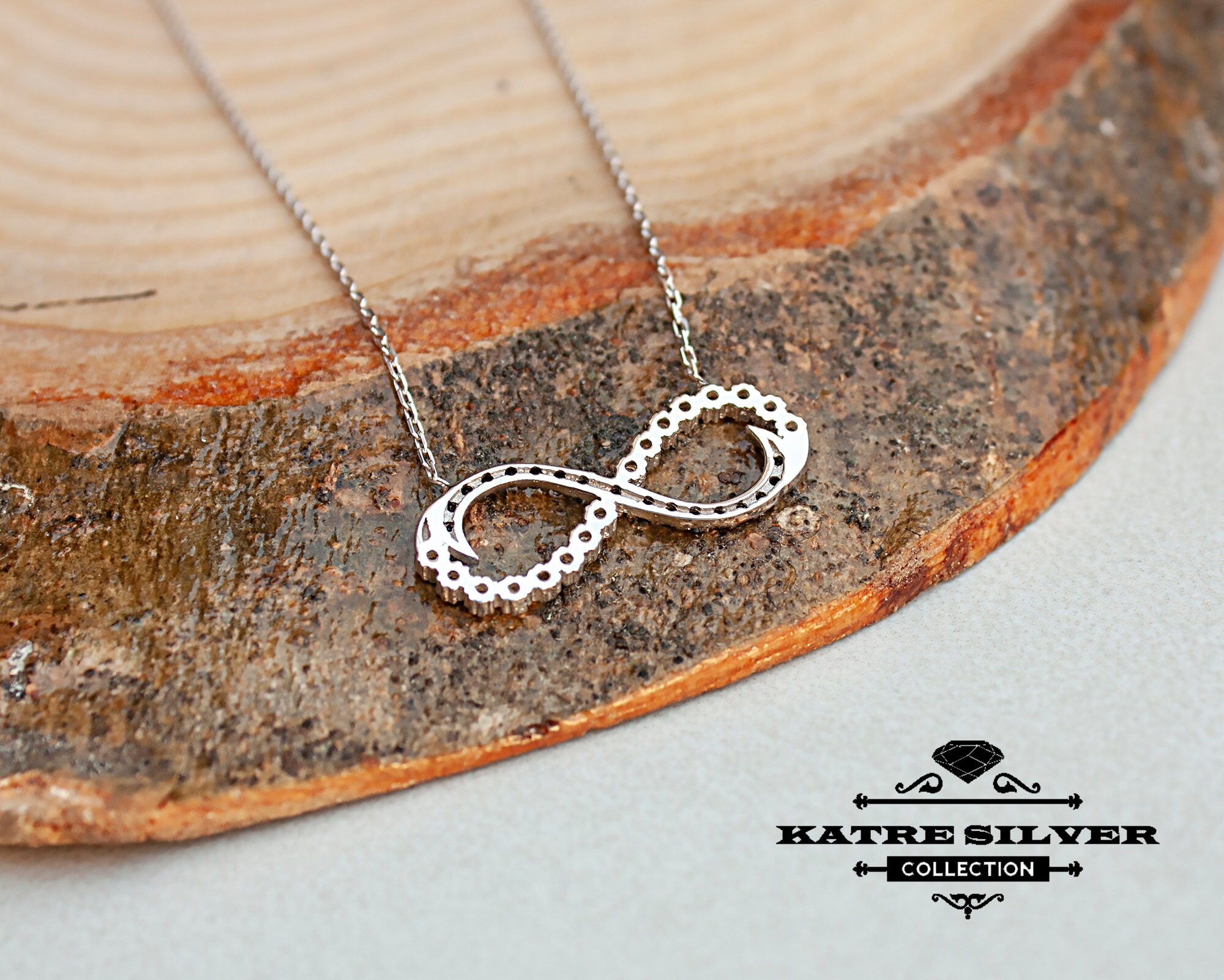 Eternity Necklace Infinity Symbol Eternity Infinity | Etsy