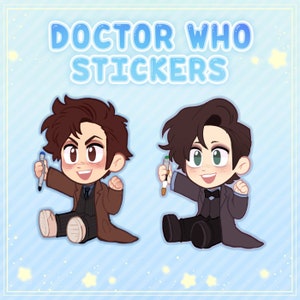 Doctor Who Stickers - Etsy