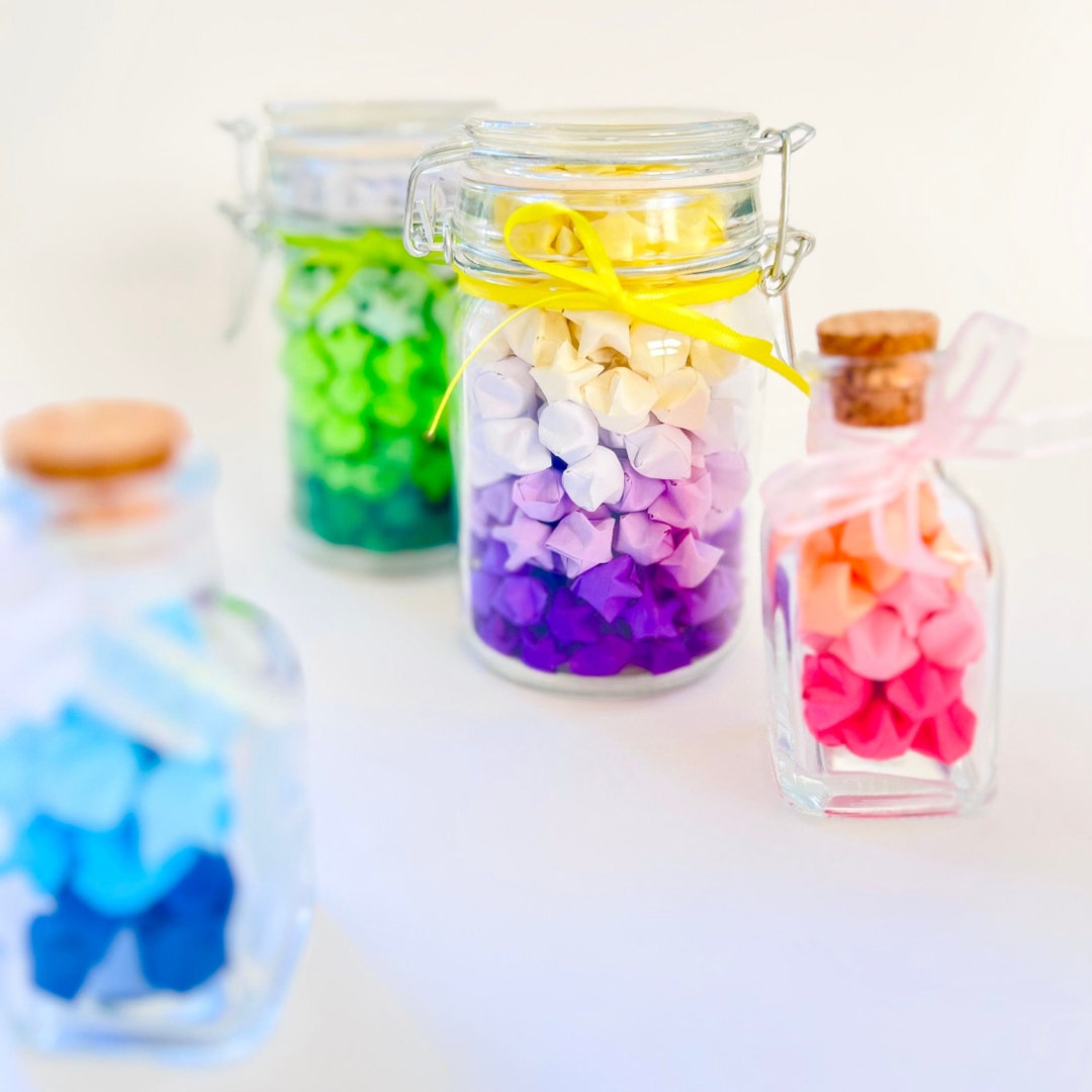 Origami Paper Star Jars - Etsy