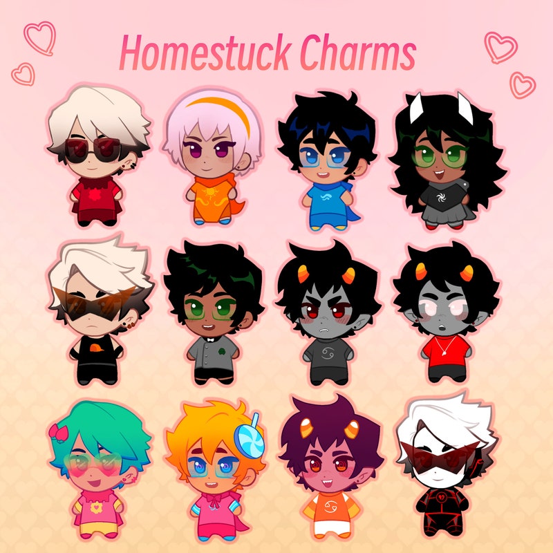 Homestuck Charms - Etsy