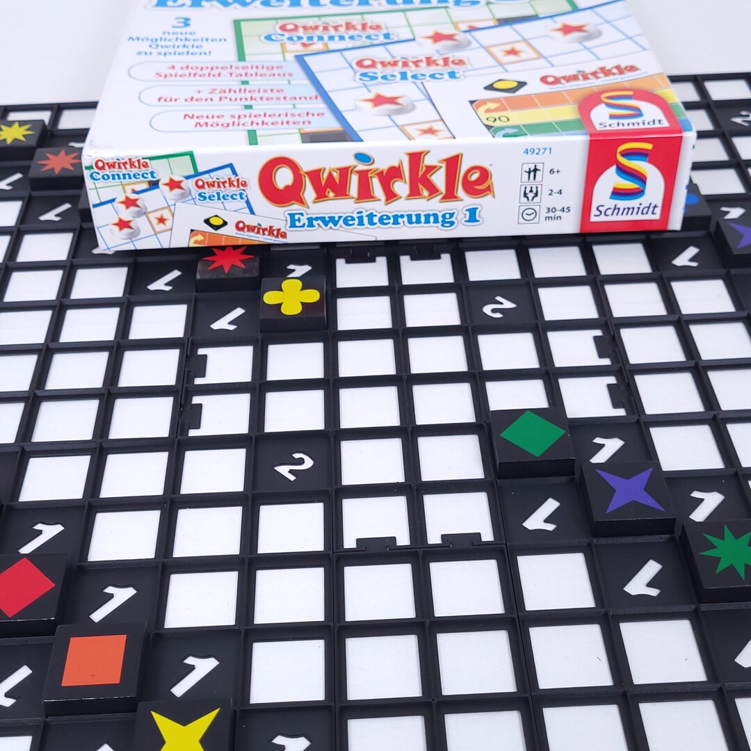 Tile Grids Suitable for Qwirkle Expansion Boards Connect | Practical ...
