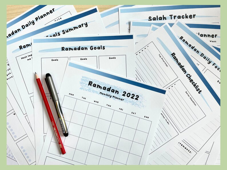 Printable Ramadan Planner, Ramadan Planner Pdf, Muslimah Planner ...