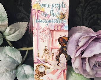 Beauty and the Beast Wooden Bookmark Fantasy Inspired Woodmark - Etsy