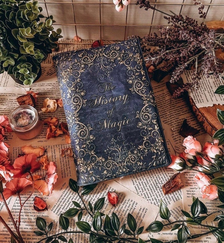 The History of Magic Book Jacket - Etsy