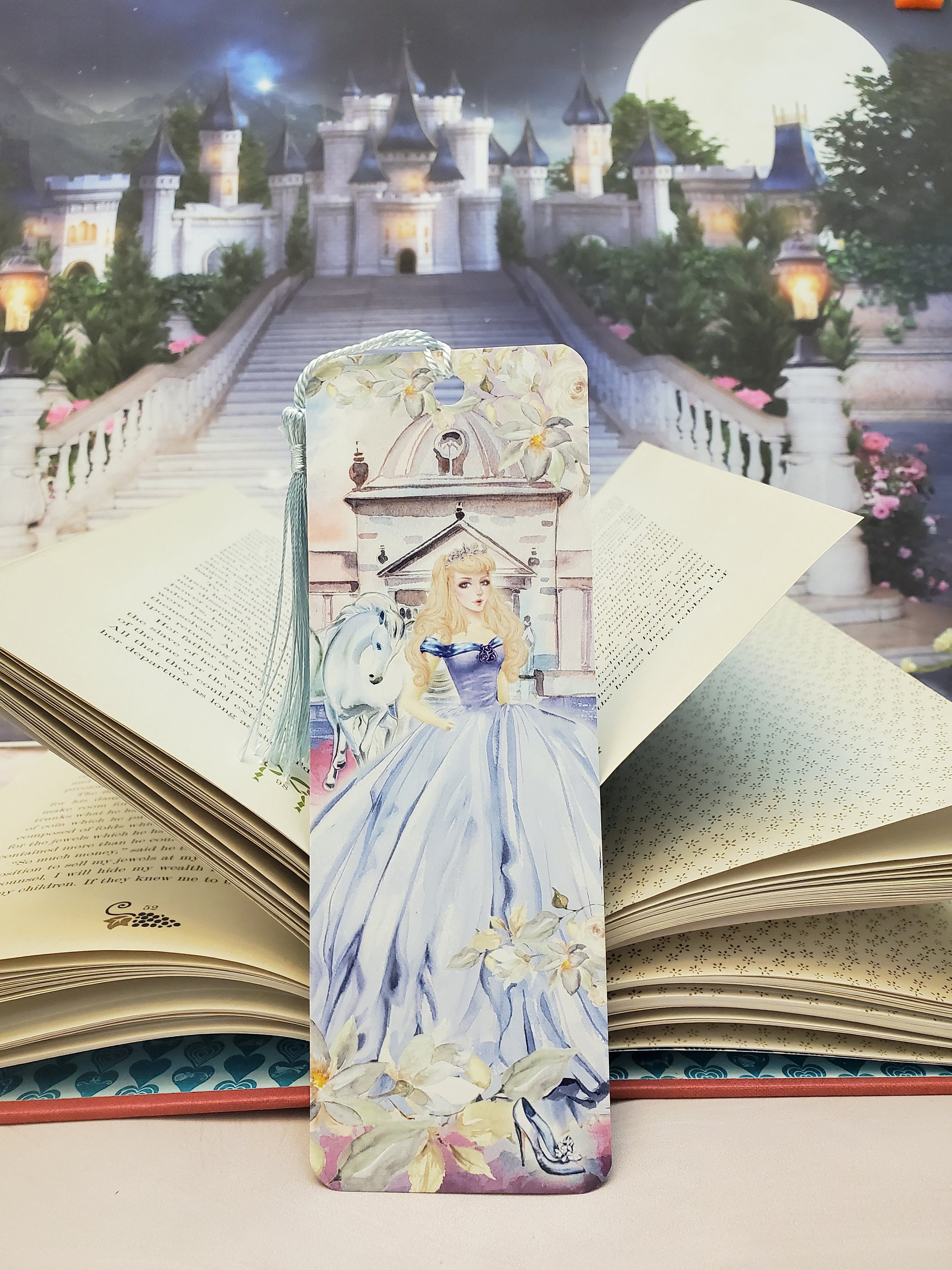 Fairy Tale Cinderella Bookmark - Etsy