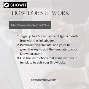 SHOWIT Website Template Photographer Website Template Photography ...