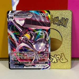 Melmetal VMAX Gold Metal Pokemon Card - Etsy