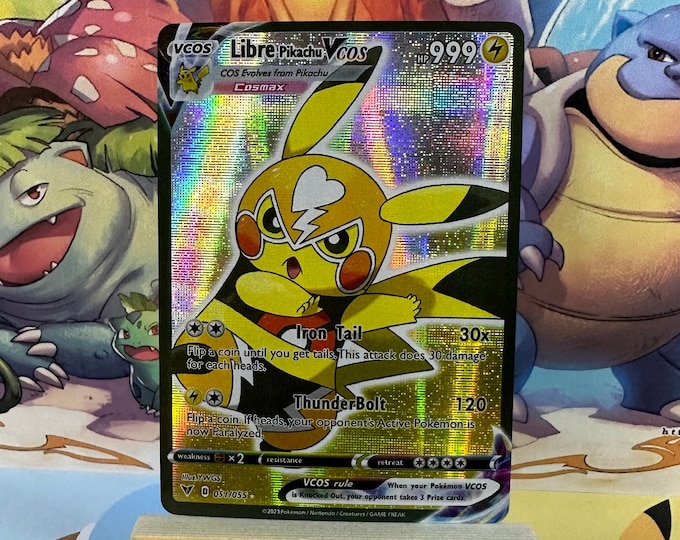 Cosplay Pikachu - Libre Pikachu Vcos - Prismatic Holographic Pokemon ...